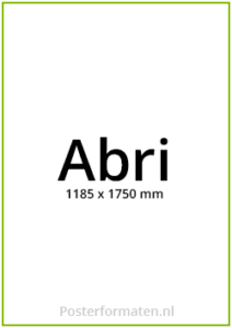 Abri formaat Download gratis template